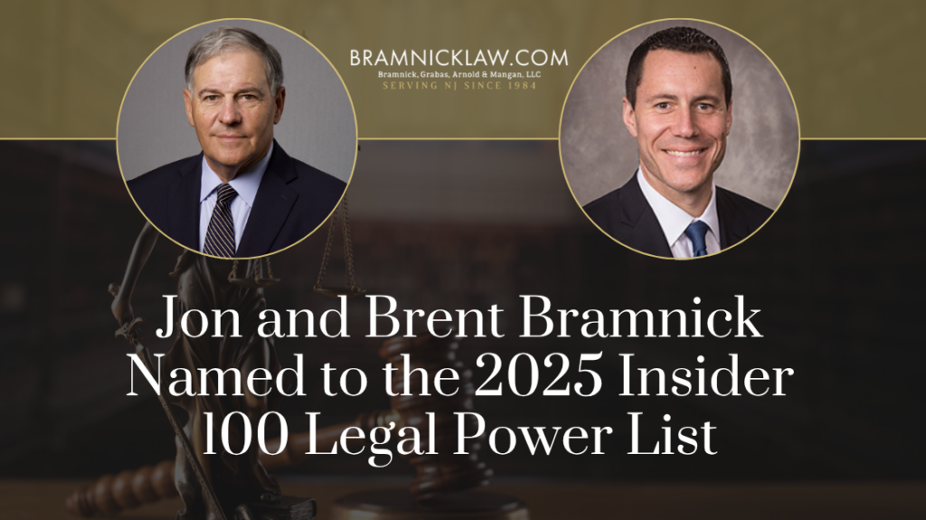 Jon & Brent Bramnick in 2025 Insider 100 Legal Power List | Bramnick Law